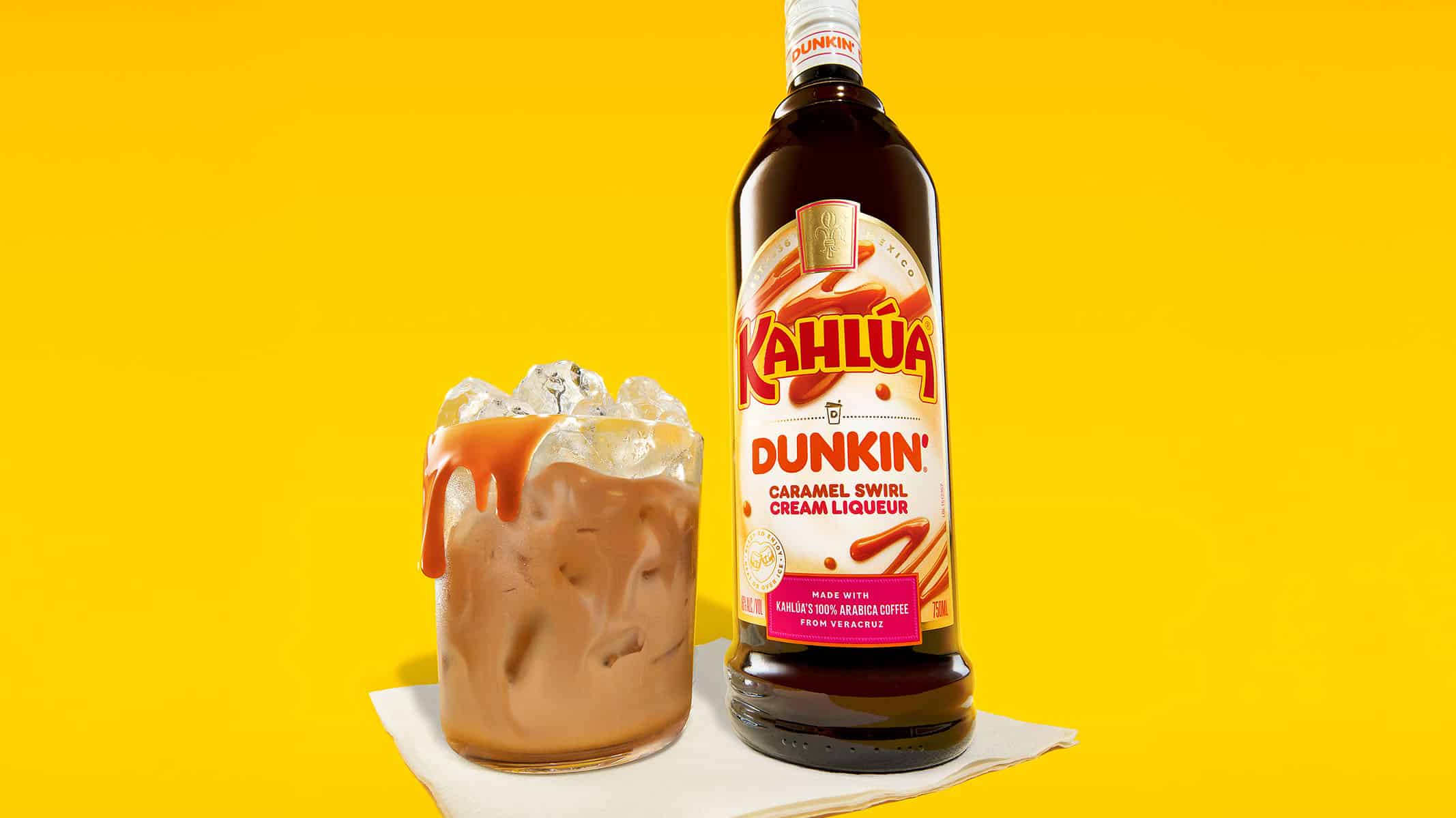 Kahlúa Dunkin’ Caramel Swirl Sip Recipe